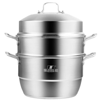 德国进口三四加厚复底36cm大蒸锅