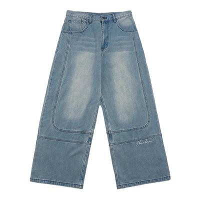 PHANTACi范特西 周杰伦潮牌 2024夏季新品潮流牛仔裤 男女同款