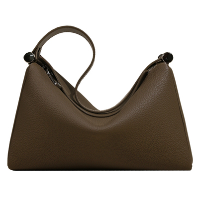 EZRO头层牛皮小众简约波士顿包