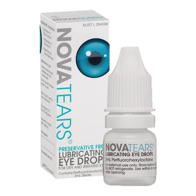 新西兰药房Nova Tears干眼症舒缓滴眼液全氟己基辛烷滋润眼药水