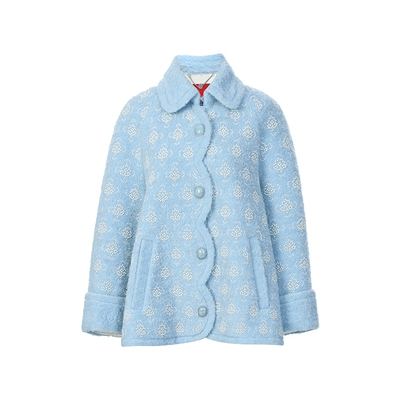 LEFAME中长款复古摩登外套