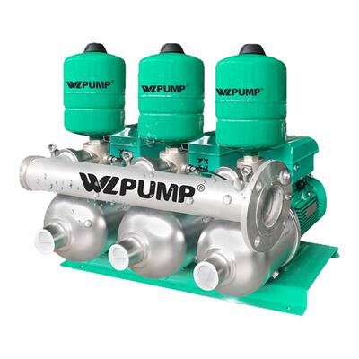 中威MH201BPX4变频恒压不锈钢增压互用互备机组WLPUMP