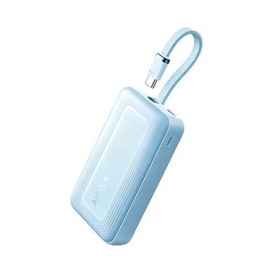 ANKER【新3C认证可上飞机】zolo安克自带C线充电宝20000mAh毫安超大容量30W快充适用iPhone17Pro手机移动电源