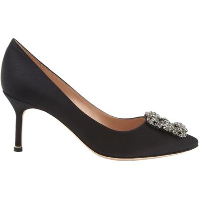 MANOLOBLAHNIK女士方扣高跟鞋