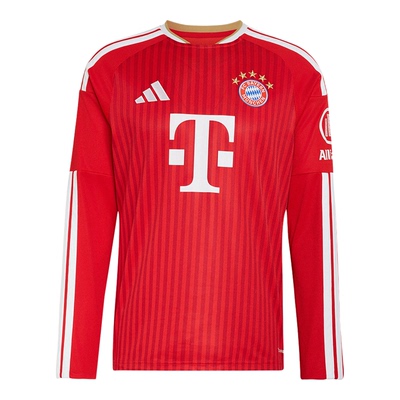 Adidas/阿迪达斯官方正品FC BAYERN男士足球运动长袖球衣JZ3102
