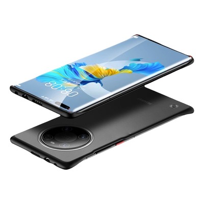 华为Mate40系列无边框透明磨砂壳