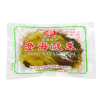桂盛牌澄海酸菜潮汕咸菜早餐宵夜