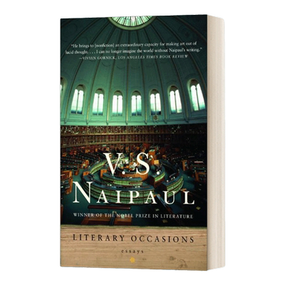 康拉德的黑暗 英文原版 Literary Occasions Essays 我的黑暗 Naipaul奈保尔 诺贝尔文学奖得主 英文版 进口英语原版书籍