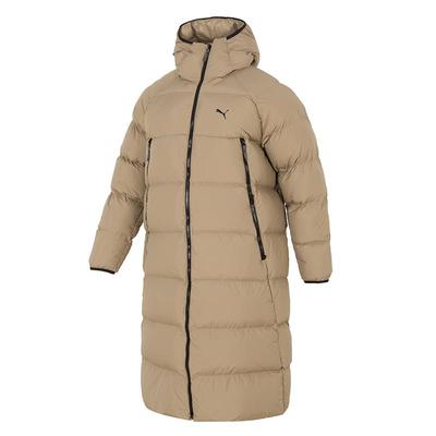 【自营】600蓬90绒保暖长款鸭绒外套男女款彪马冬季羽绒服684116