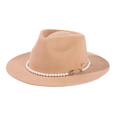 JEFFSUN法式复古纯羊毛礼帽