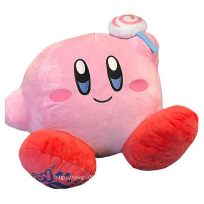 星之卡比粉色大抱枕日本卡通玩偶