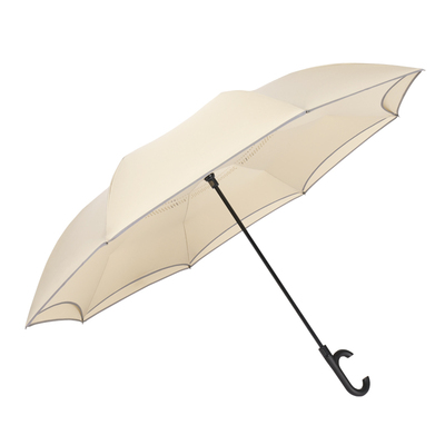 雨伞长柄菲跃晴雨两用反向免持式