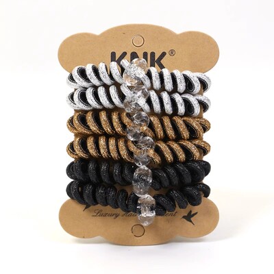 高弹力皮筋耐用不断无痕发绳丸子