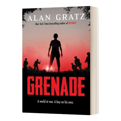 英文原版 精装 Grenade 手榴弹 Grenade 历史小说 Alan Gratz 英文版 进口英语原版书籍儿童全英语书