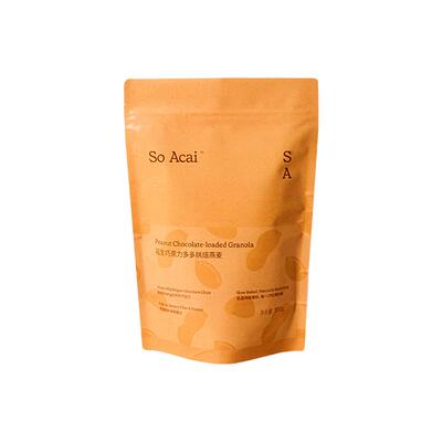 SOACAI花生巧克力燕麦片300g