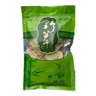 新盐津浙江特产农家日晒野生笋尖