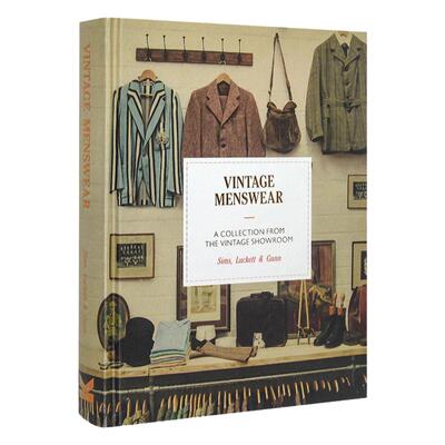 现货 英文原版 Vintage Menswear: A Collection from The Vintage Showroom 复古男装：复古陈列室的收藏 服装服饰设计书籍