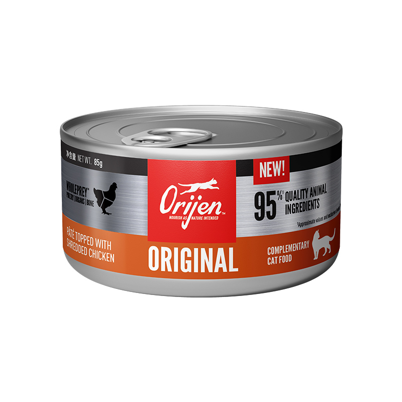 【官方】85gx6 Orijen原始猎食渴望进口猫罐头多口味猫零食罐头_虎窝淘