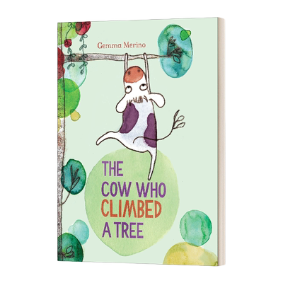 英文原版 The Cow Who Climbed a Tree 会爬树的奶牛 儿童绘本故事书 英文版 进口英语原版书籍