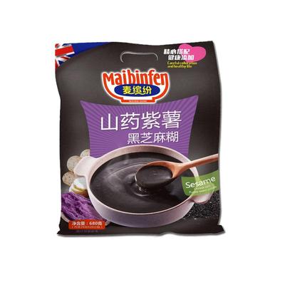 麦缤纷研磨黑芝麻核桃早餐