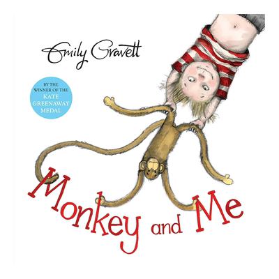 【预售】Monkey And Me 猴子与我 Emily Gravett绘本 英文原版儿童童书进口图书书籍