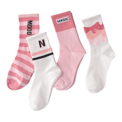 纯棉春夏款中筒女袜新品特惠