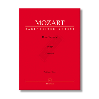 莫扎特唐璜序曲K527总谱