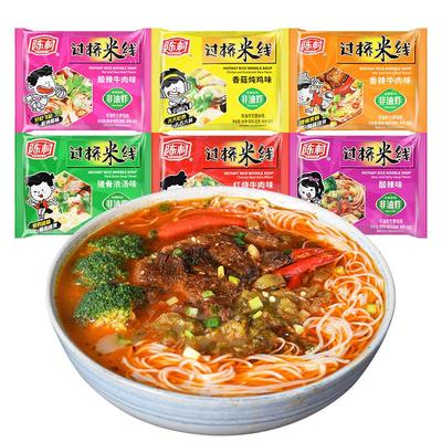 陈村过桥米线酸辣粉丝非油炸速食