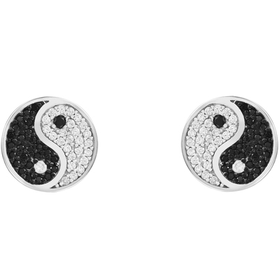 BENSHENG太极耳钉女中国风小众