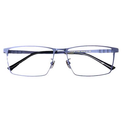 理想镜侣商务钛近视眼镜框6544