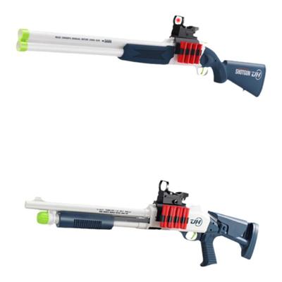 s686霰弹枪双管喷子抛壳软蛋狙击男孩儿童成人金属散来福冲锋模型