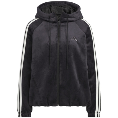 adidas阿迪达斯女子运动训练休闲连帽夹克外套KB7606