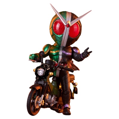 KKV正品假面骑士BNFIGURE Q x HONDA联动盲盒潮玩周边盲盒礼物