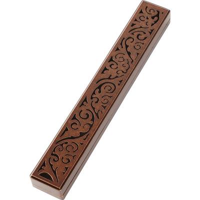 全铜线香盒唐草纹线香炉