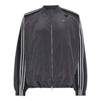 Adidas/阿迪达斯正品三叶草男士通勤休闲宽松拉链外套KX4831