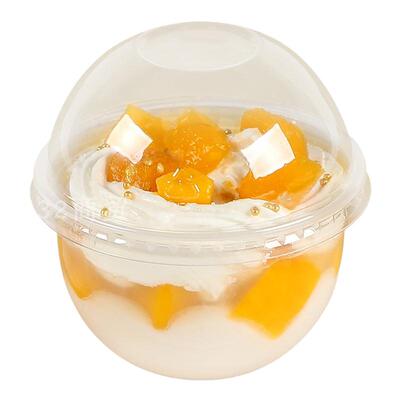 一次性布丁杯胖胖塑料双皮奶杯子