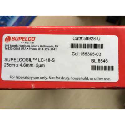 议价Supelco液相色谱柱53829-U Express C18 58928-U LC-18 250*4