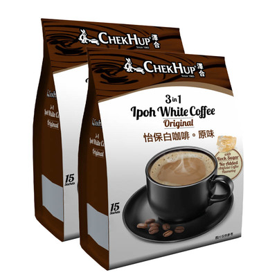 马来西亚泽合怡保进口原味白咖啡