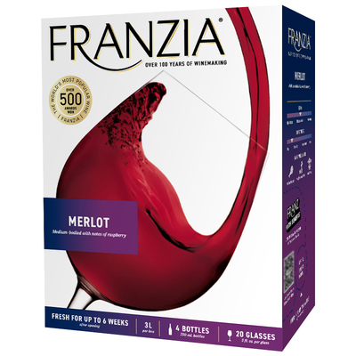 FRANZIA芳丝雅美乐干红葡萄酒3L