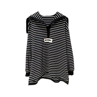 jil常规宽松棉韩版海军风卫衣