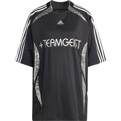 Adidas/阿迪达斯正品2025夏季款女士训练宽松足球运动短袖KE9792