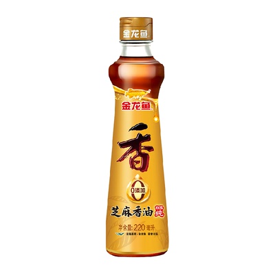 金龙鱼物理压榨芝麻油留香持久