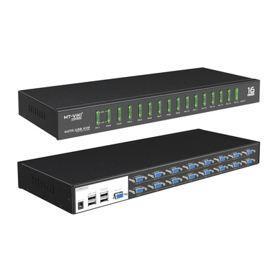迈拓维矩工业级16路kvm切换器vga
