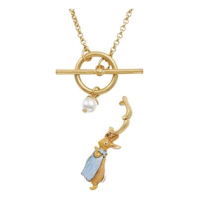 【彼得兔联名】 Fable弗洛普西OT扣珐琅彩项链锁骨链礼物送女友