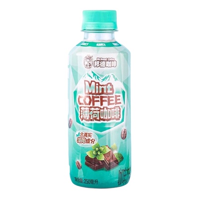 旺旺邦德薄荷咖啡瓶装多买多赠