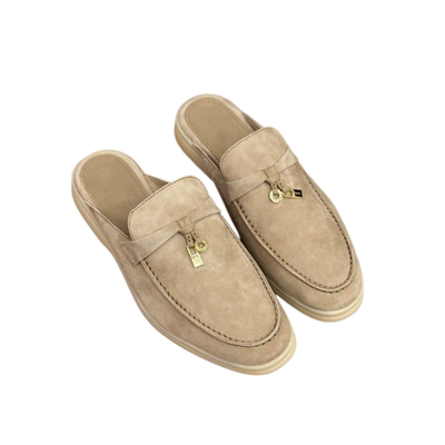 【顶版】lp包头半拖鞋女懒人单鞋