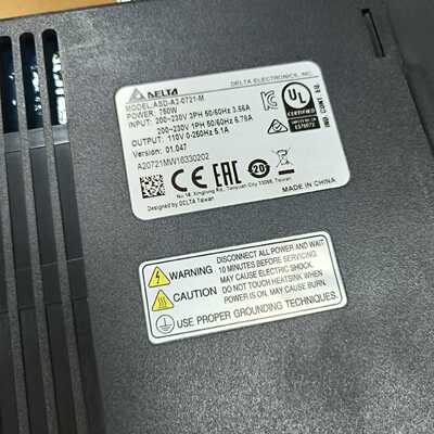 议价Disassembled Delta A2 750W Servo Motor Excellent Conditi