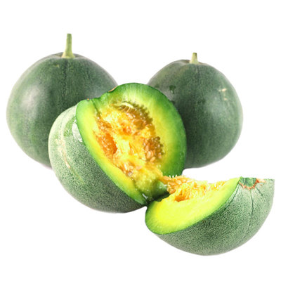 绿宝石甜瓜种子种籽孑苗绿宝羊角蜜甜宝秧香瓜博洋9号秧苗大全