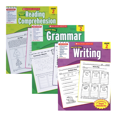 学乐成功系列 Scholastic Success Grade 2 二年级 2册套装 Writing/Grammar 写作 语法