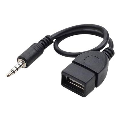 宝马1系3系X3X4X1X5X6车载AUX数据线 mp3转接线USB转U盘连接线